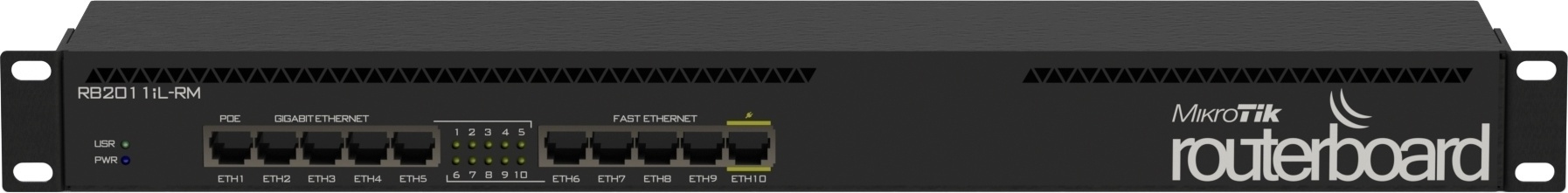 Маршрутизатор MikroTik RB2011iL-RM купить в Алматы